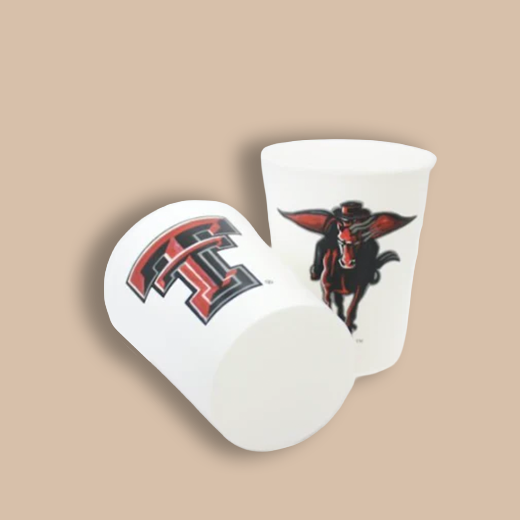 Texas Tech Red Raider Cup Set, Set of 10 Cups – FOSTER